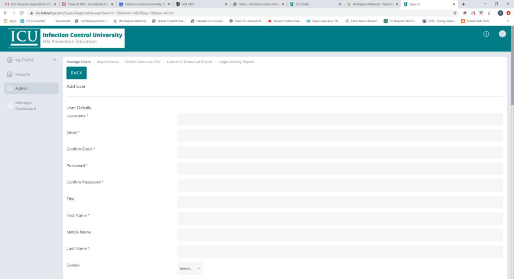 FAQs - Infection Control University